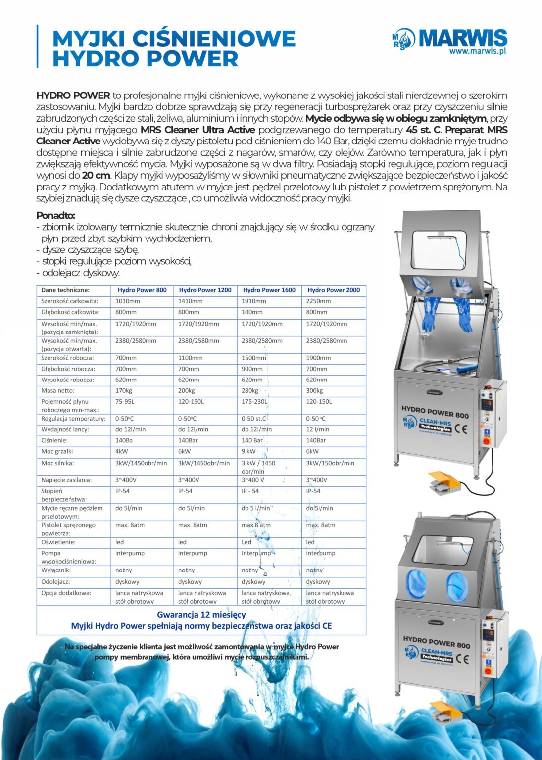 Nowy katalog Marwis 2022! , Marwis myjki warsztatowe, myjki koszowe ...