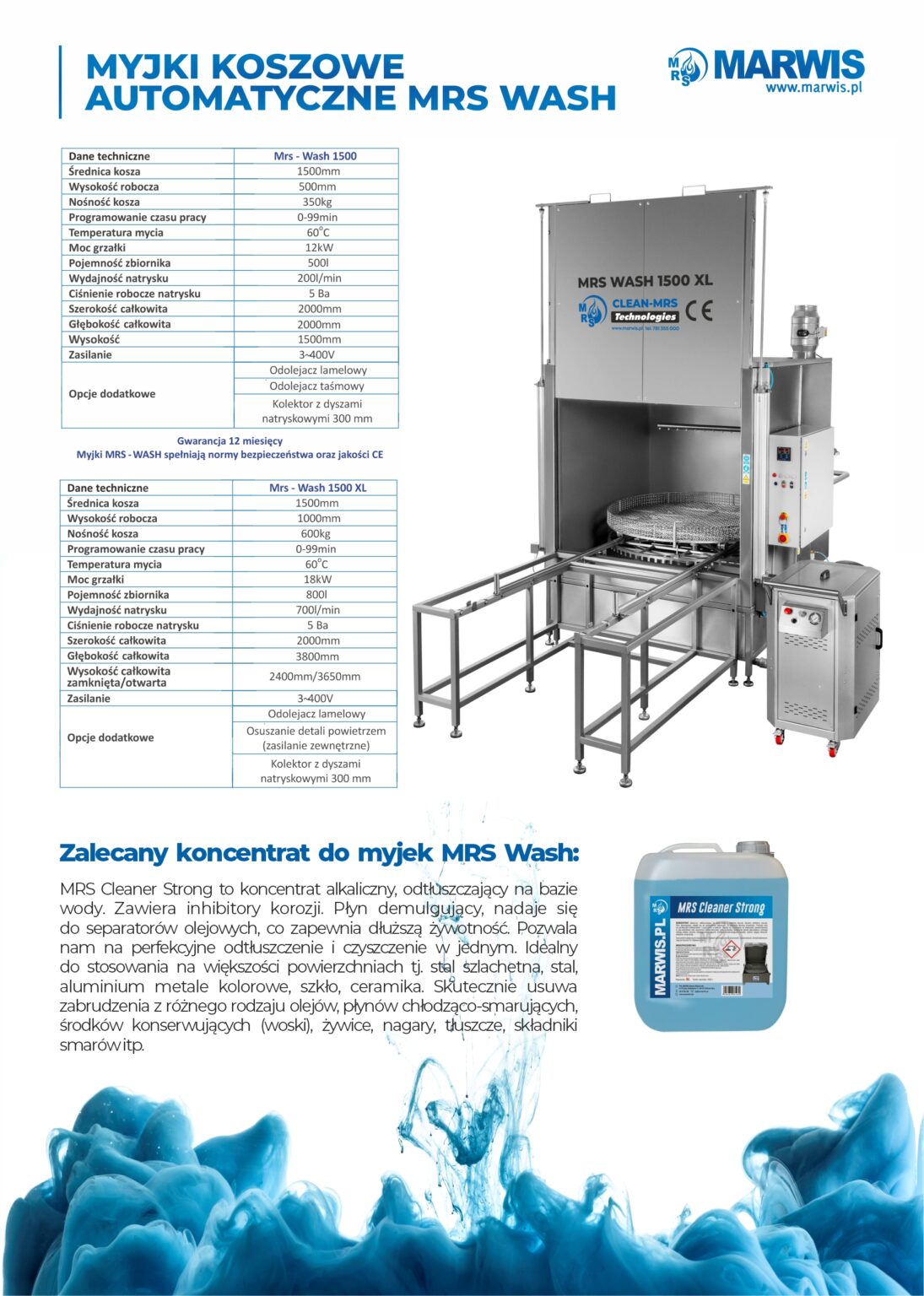 Nowy katalog Marwis 2022! , Marwis myjki warsztatowe, myjki koszowe ...